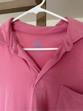 Peter Millar | Shirts | Peter Millar Pink Shortsleeve Polo W Chest ...